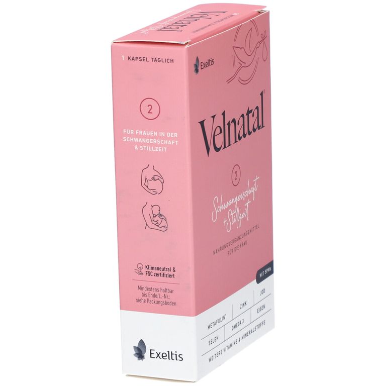 Velnatal® Schwangerschaft + Stillzeit 30 St - Shop Apotheke