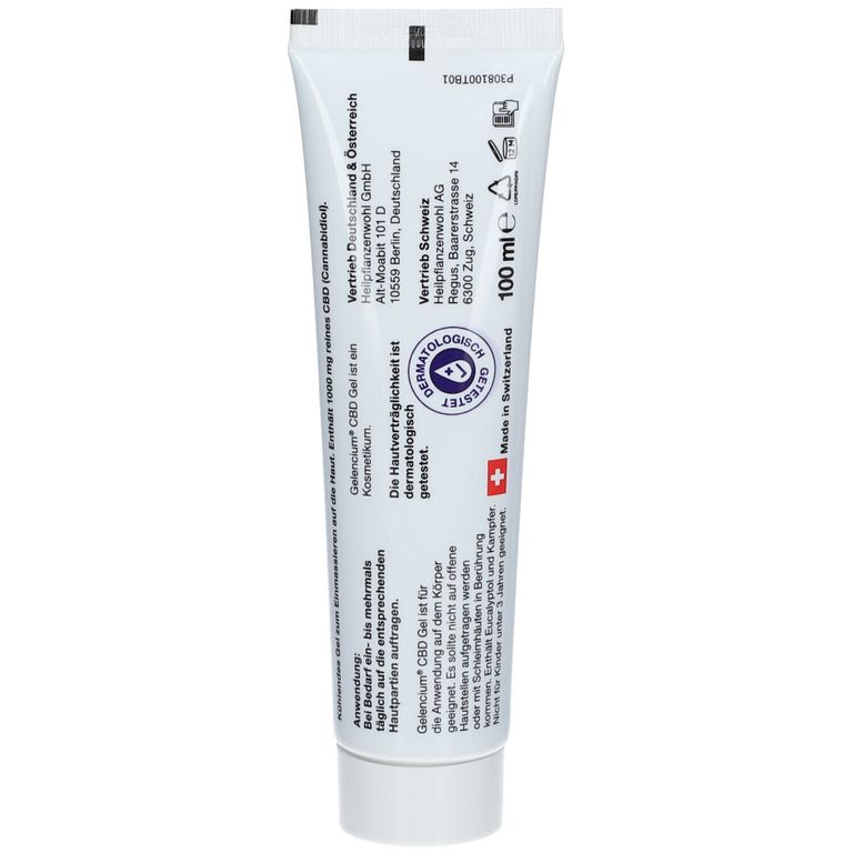GELENCIUM® Cannabis CBD Gel 1000 mg kühlend 100 ml - Shop Apotheke