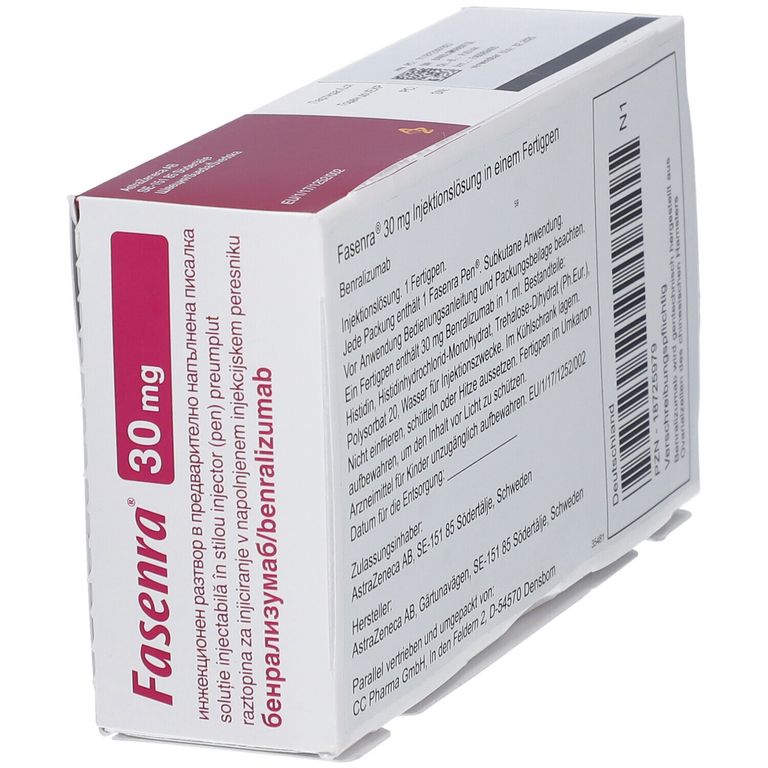 FASENRA 30 mg Injektionslösung in einem Fertigpen 1 St mit dem E-Rezept ...