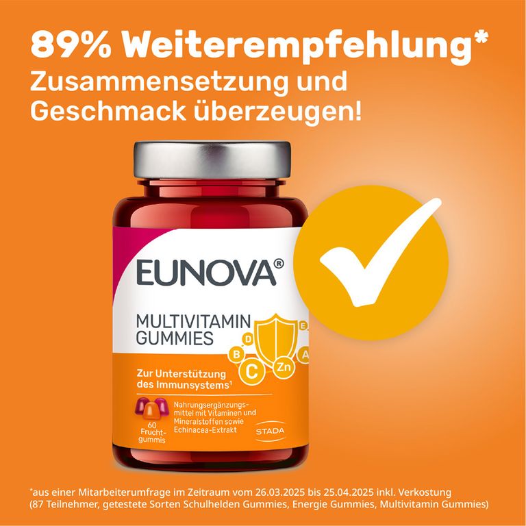 EUNOVA® Multivitamin Gummies unterstützen das Immunsystem 60 St - Shop ...