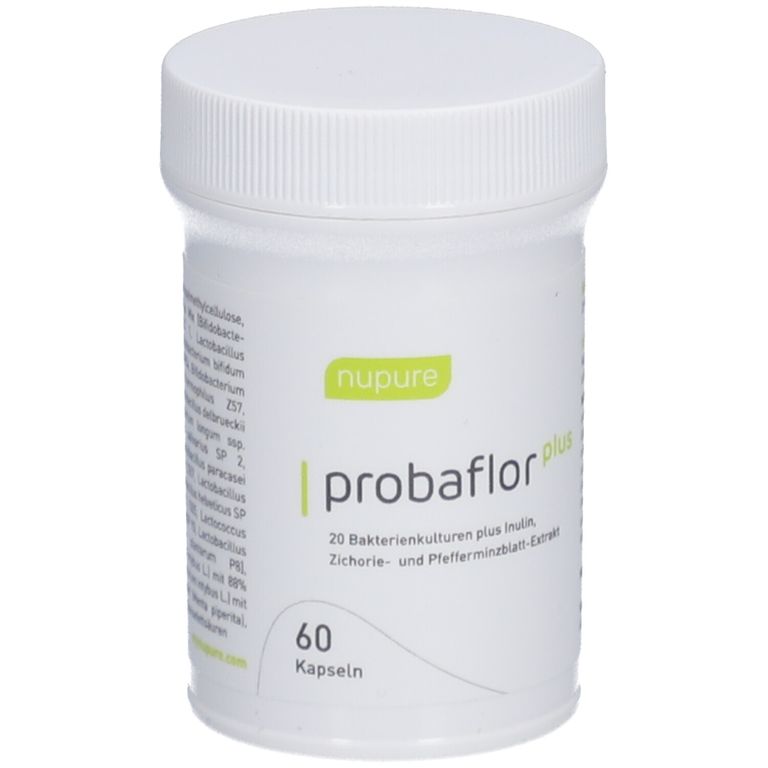 nupure probaflor plus - Hoch dosiert mit breitem Bakterienspektrum 60 ...