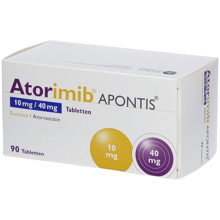 ATORIMIB APONTIS 10 mg/40 mg Tabletten 90 St mit dem E-Rezept kaufen ...