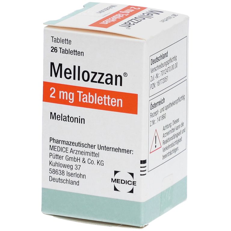 MELLOZZAN 2 mg Tabletten 26 St mit dem E-Rezept kaufen - Shop Apotheke