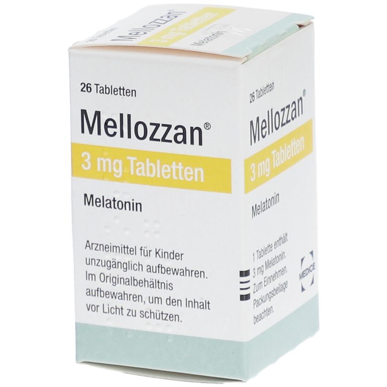 MELLOZZAN 3 mg Tabletten 26 St mit dem E-Rezept kaufen - Shop Apotheke