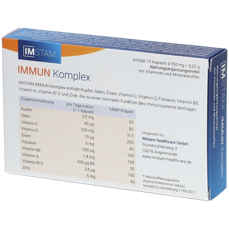 IMSTAM Immun Komplex 15 St - Shop Apotheke