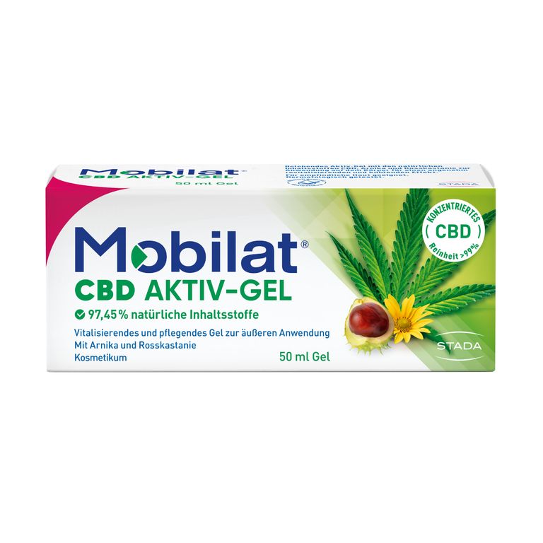 Mobilat® CBD Aktiv-Gel: Vitalisierendes und pflegendes Gel zur ...