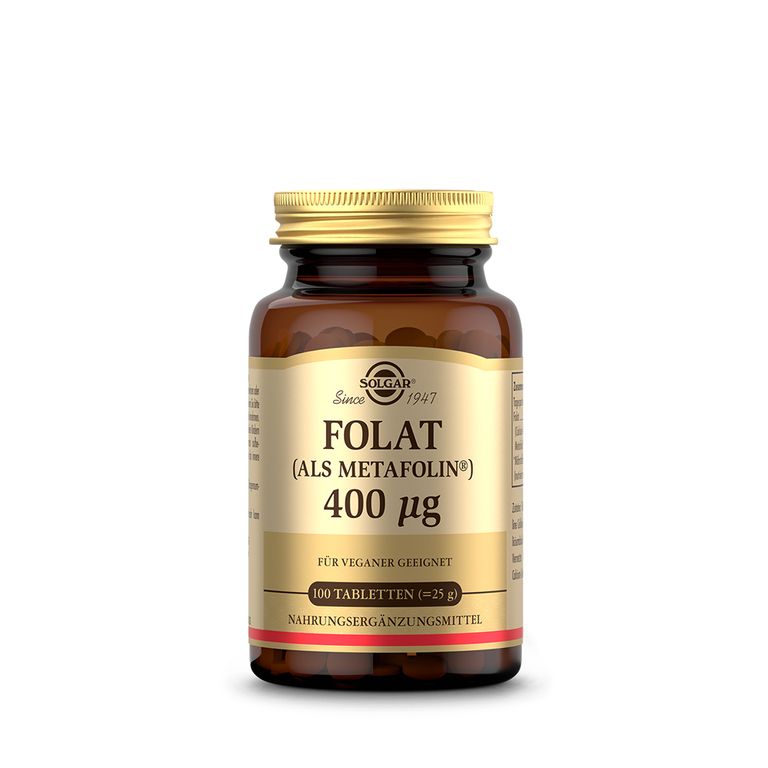 SOLGAR® Folat 400 µg 100 St - Shop Apotheke