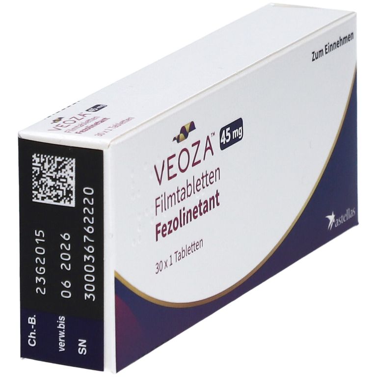 VEOZA 45 mg Filmtabletten 30 St mit dem E-Rezept kaufen - Shop Apotheke