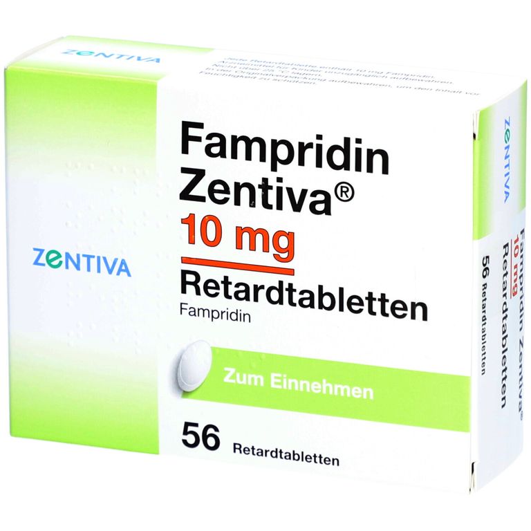FAMPRIDIN Zentiva 10 mg Retardtabletten 56 St mit dem E-Rezept kaufen ...