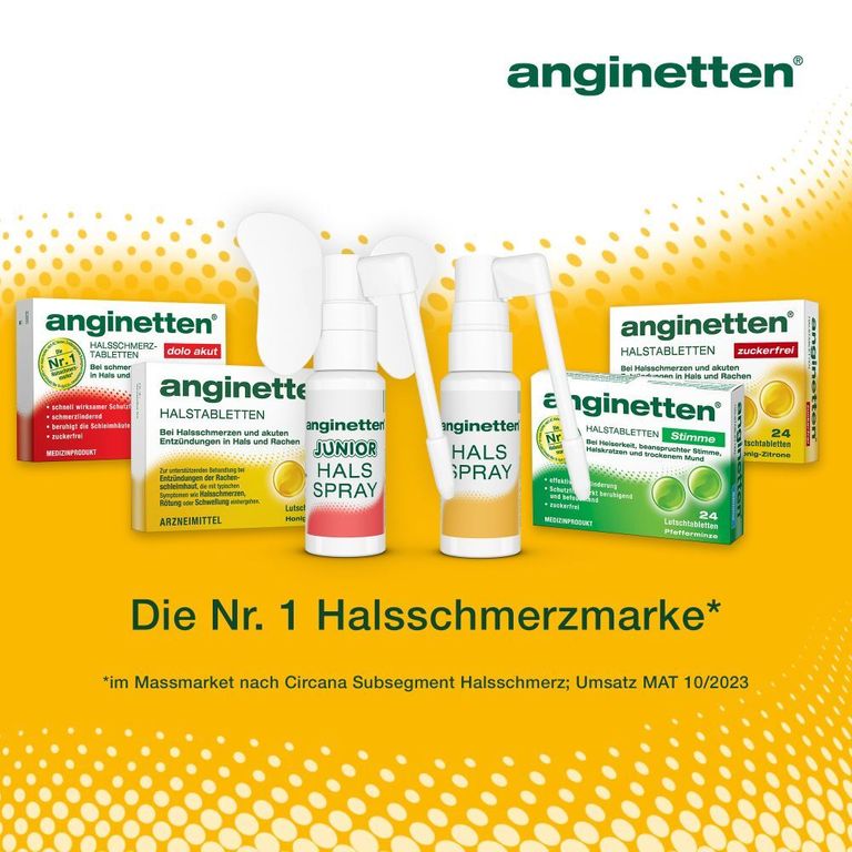 anginetten® HALS SPRAY 2in1 20 ml - Shop Apotheke