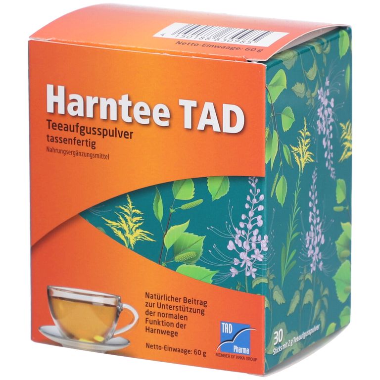 HARNTEE TAD Sticks Teeaufgusspulver 30x2 g - Shop Apotheke