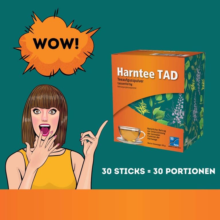 HARNTEE TAD Sticks Teeaufgusspulver 30x2 g - Shop Apotheke