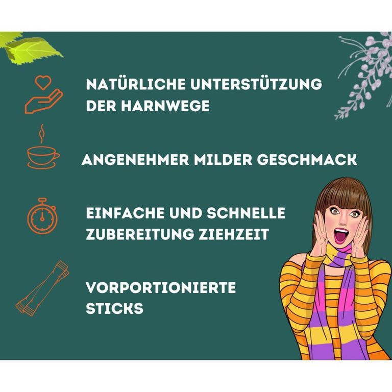 HARNTEE TAD Sticks Teeaufgusspulver 30x2 g - Shop Apotheke