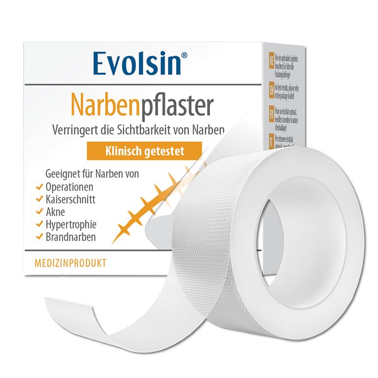 Evolsin® Transparentes Narbenpflaster – für Narben aller Art ...