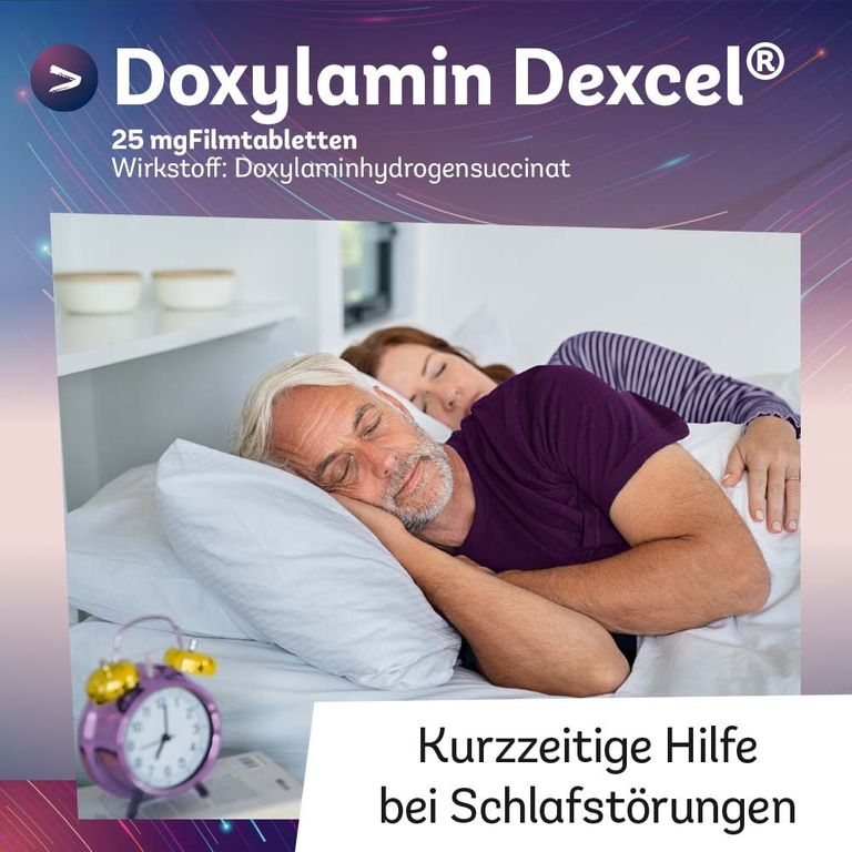 Doxylamin Dexcel® 25 mg Filmtabletten, kurzzeitige Hilfe bei ...