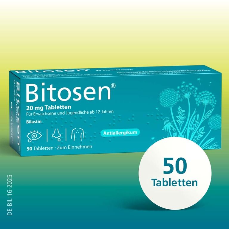 Bitosen®* 20 mg Tabletten bei Allergien 50 St - Shop Apotheke