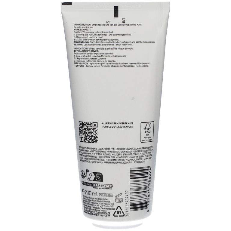 La Roche Posay After Sun Milch: Beruhigende Lotion für die empfindliche ...