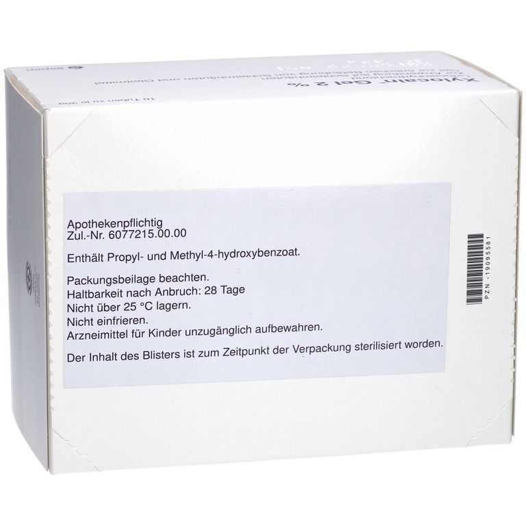 Aspen Pharma Xylocaine® 2% Gel 10x30 g - Shop Apotheke