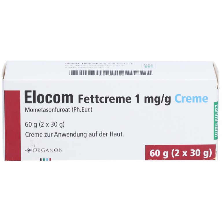 ELOCOM Fettcreme 1 mg/g 60 g mit dem E-Rezept kaufen - Shop Apotheke