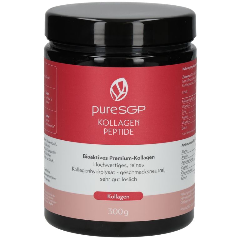 pureSGP Kollagen Peptide 300 g - Shop Apotheke