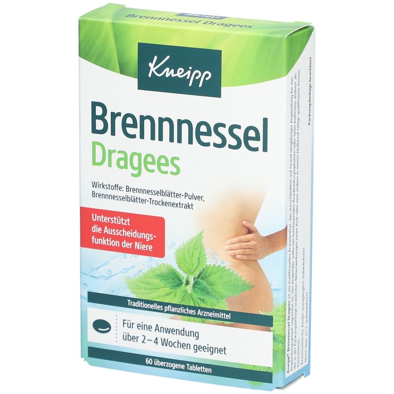 Kneipp Brennnessel Dragees 60 St - Shop Apotheke