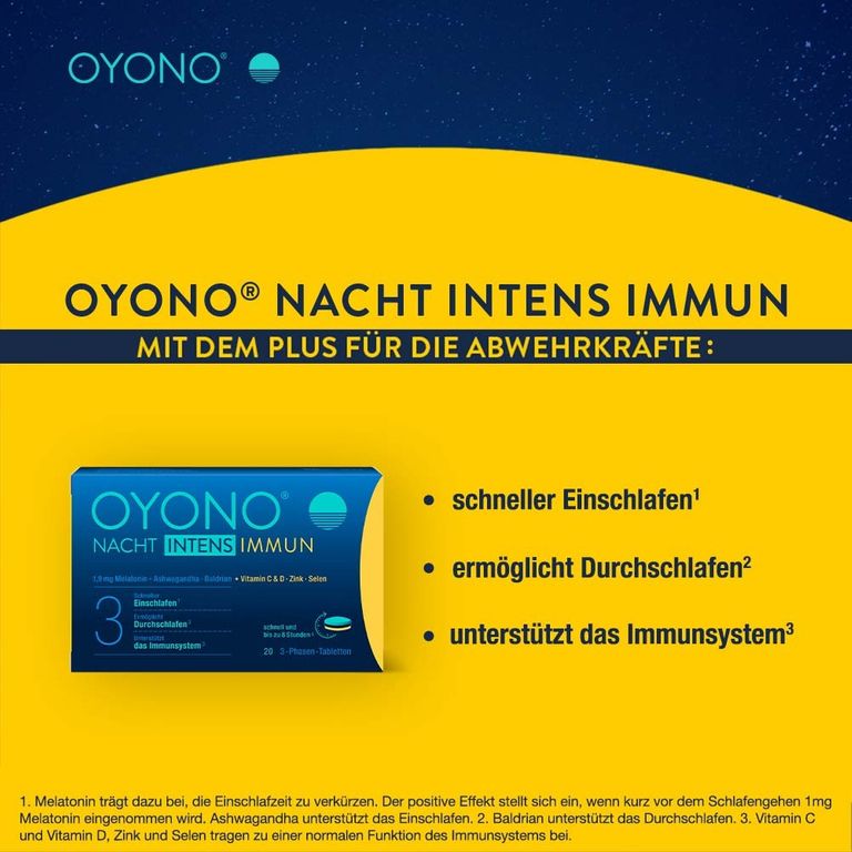 OYONO® NACHT INTENS IMMUN 20 St - Shop Apotheke