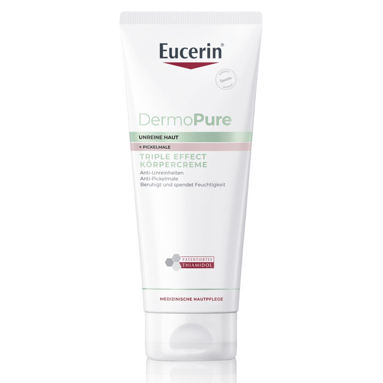 Eucerin® DermoPure Triple Effect Körpercreme – beruhigende Hautcreme ...
