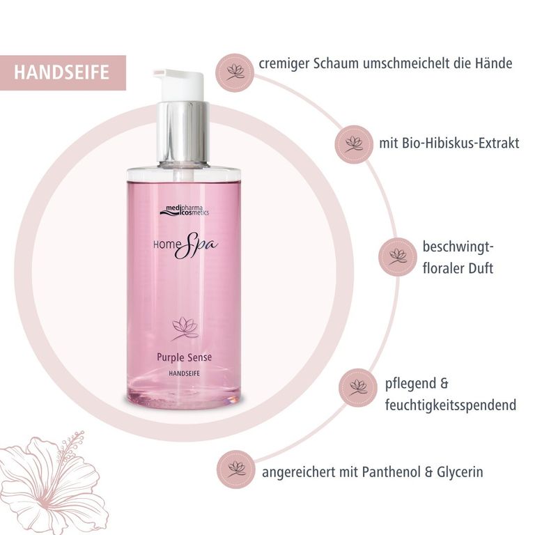 medipharma cosmetics Home Spa Purple Sense Handseife 300 ml - Shop Apotheke