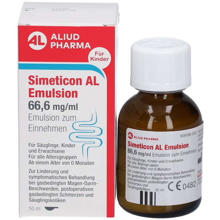 Simeticon AL Emulsion 50 ml - Shop Apotheke