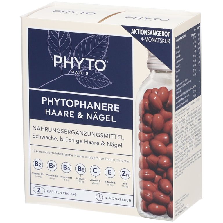 PHYTO Paris PHYTOPHANERE Duo Kapseln 2x120 St - Shop Apotheke