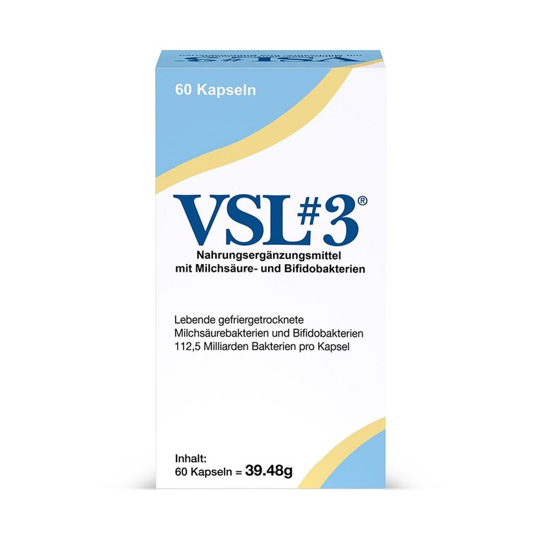 VSL3 Kapseln – Hochdosierte Milchsäure- & Bifidobakterien 60 St - Shop ...
