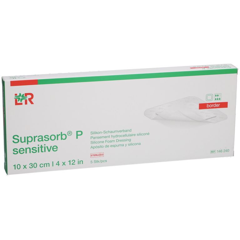 Suprasorb® P sensitive Silikon-Schaumverband 10 x 30 cm 5 St - Shop ...
