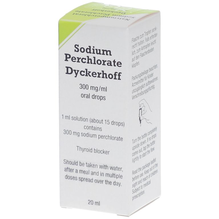 NATRIUMPERCHLORAT Dyckerhoff 300 mg/ml Tro.z.Einn. 20 ml mit dem E ...