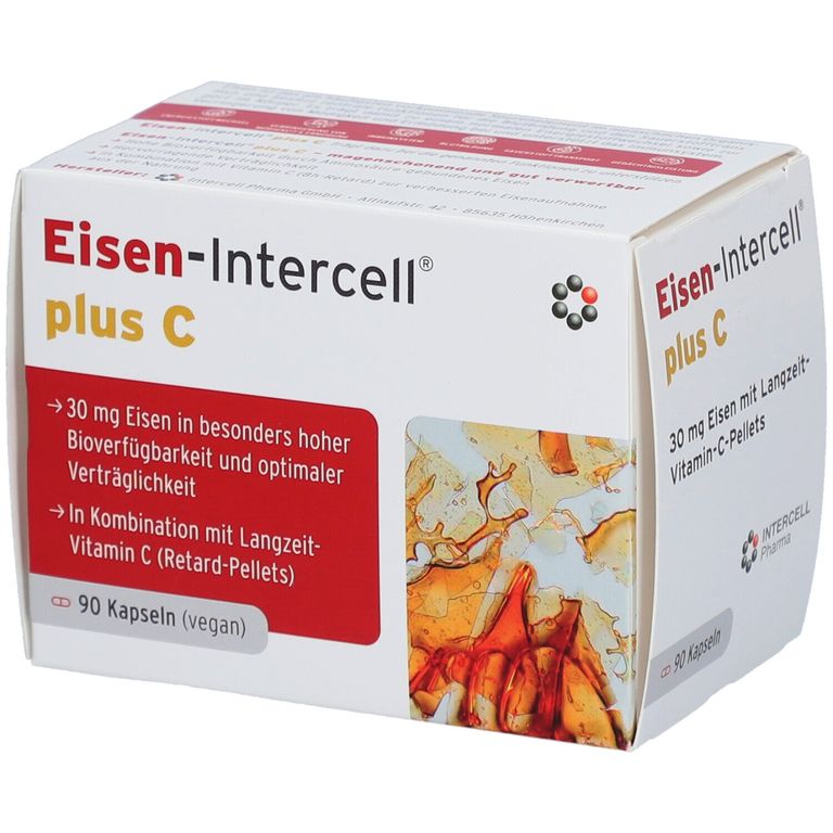 Eisen-intercell® plus C 90 St - Shop Apotheke