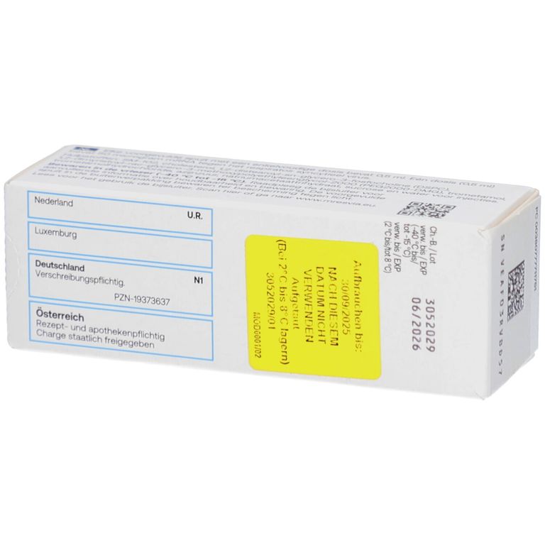 MRESVIA Injektionsdispersion i.e.Fertigspritze 1x0,5 ml mit dem E ...