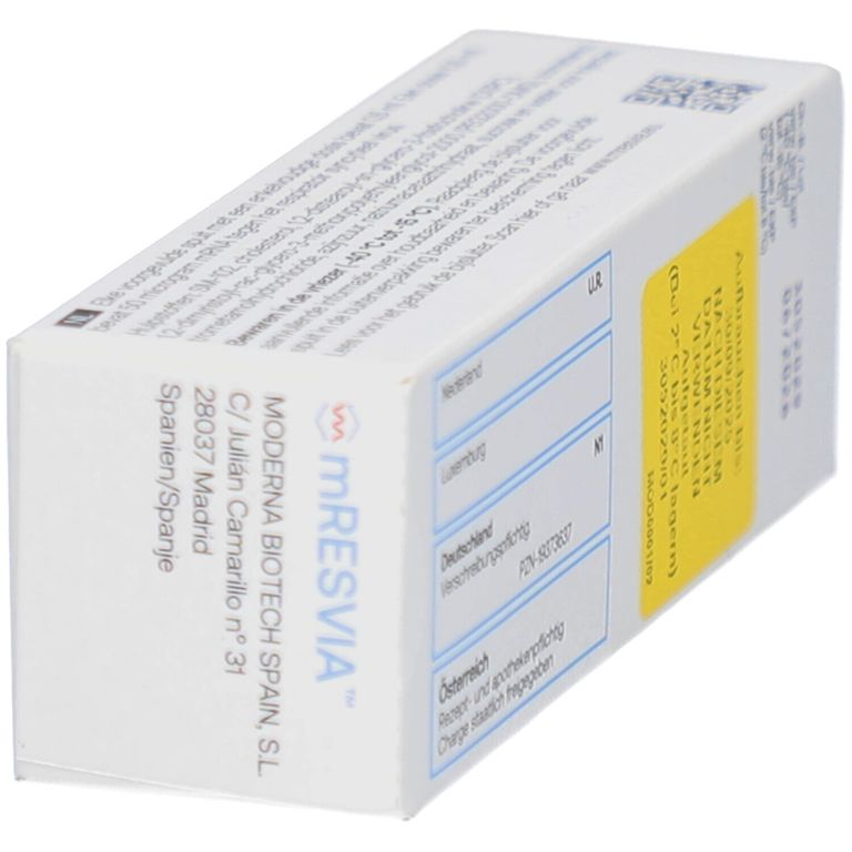MRESVIA Injektionsdispersion i.e.Fertigspritze 1x0,5 ml mit dem E ...