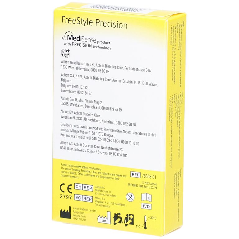 FREESTYLE Precision Blutzucker-Teststreifen – Zuverlässigkeit und ...