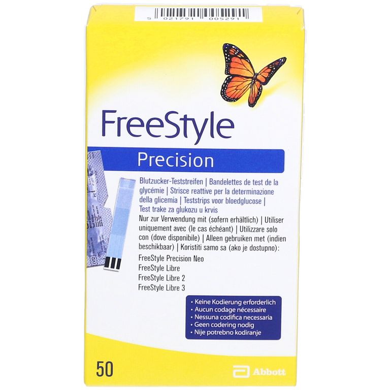 FREESTYLE Precision Blutzucker-Teststreifen – Zuverlässigkeit und ...