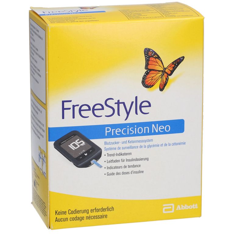 Abbott FreeStyle Precision Neo Blutzucker- und Ketonmesssystem 1 St ...