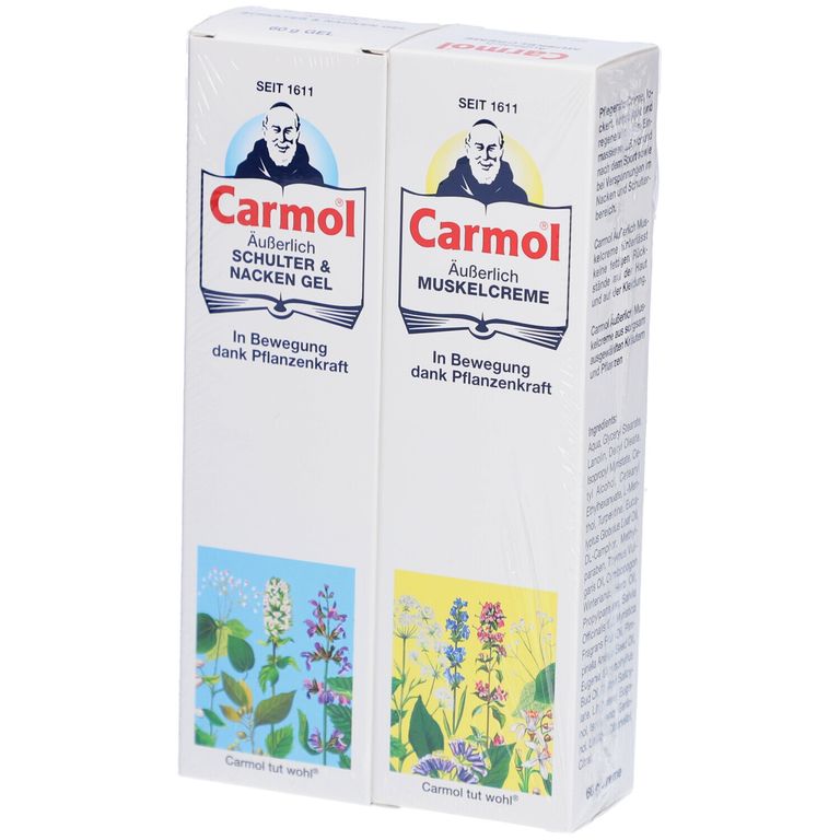 Carmol® Äußerlich Muskelcreme + Carmol® Äußerlich Schulter und ...