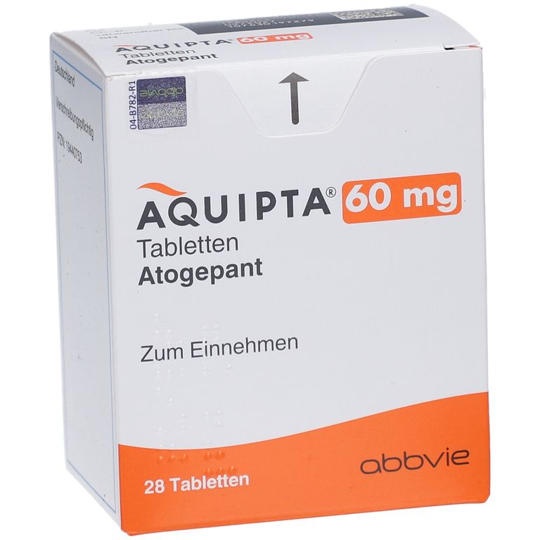 AQUIPTA 60 mg Tabletten 28 St mit dem E-Rezept kaufen - Shop Apotheke
