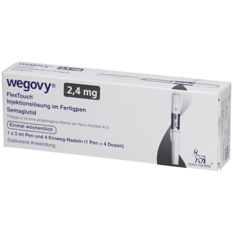 WEGOVY 2,4 mg FlexTouch Injektionslsg.Fertigpen 1x3 ml mit dem E-Rezept ...