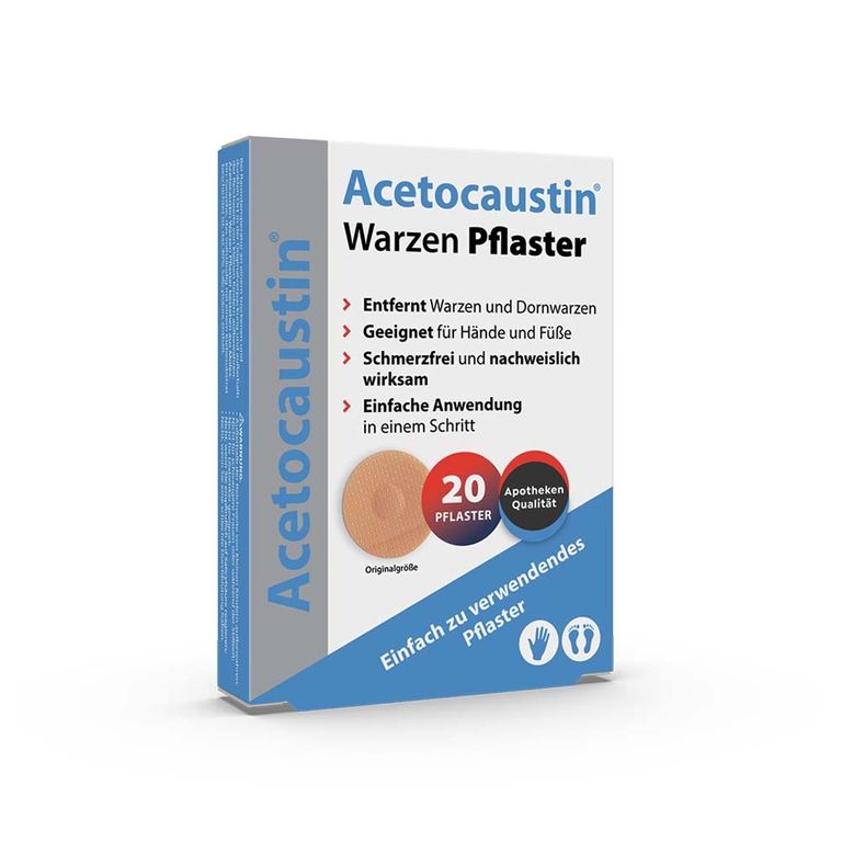 Acetocaustin Warzenpflaster 20 St - Shop Apotheke