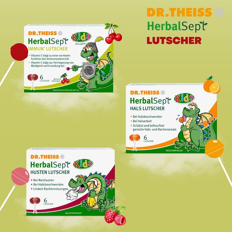 Dr. Theiss HerbalSept Immun Lutscher 6 St - Shop Apotheke