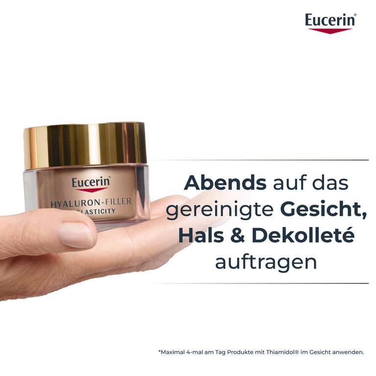 Eucerin® Hyaluron-Filler + Elasticity Nacht Nachfüllkapsel 50 ml - Shop Apotheke