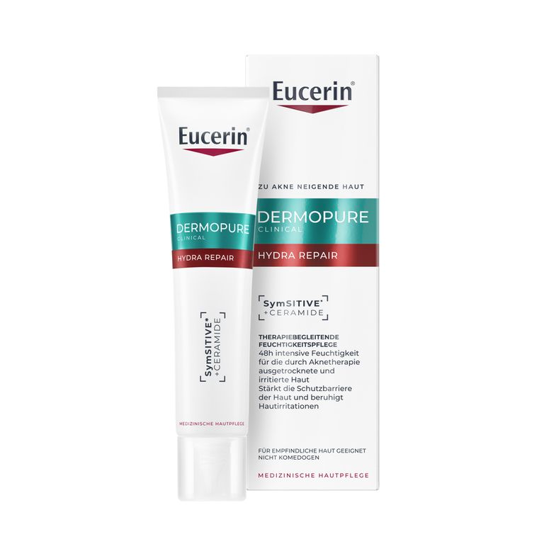 Eucerin® DERMOPURE CLINICAL Hydra Repair – Creme für trockene Haut nach ...