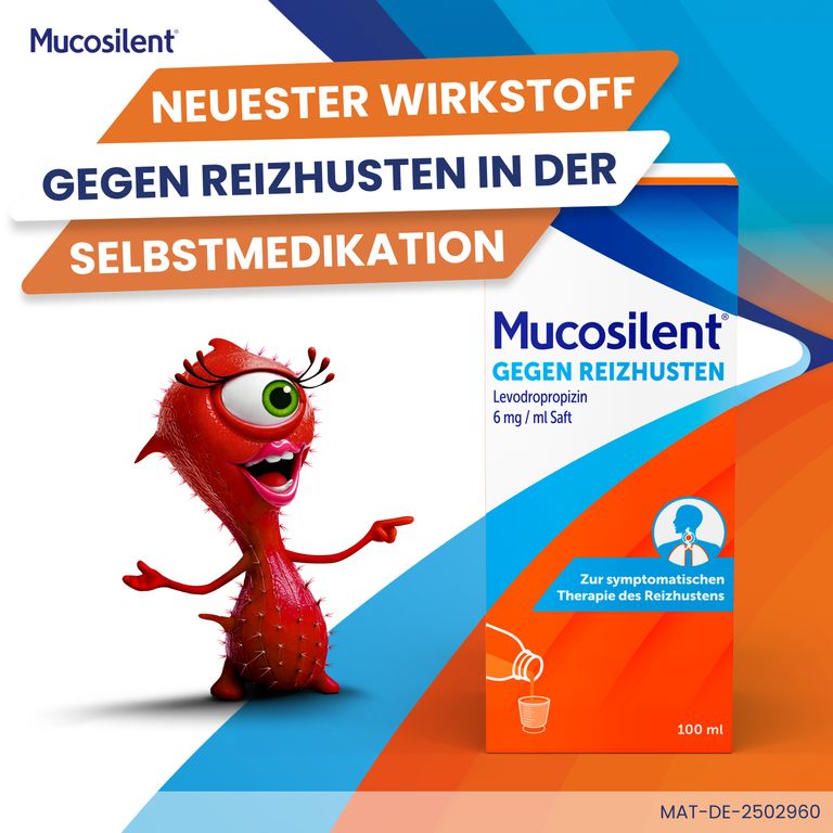 Mucosilent® gegen Reizhusten - Hustenstiller - 100 ml - lindert ...