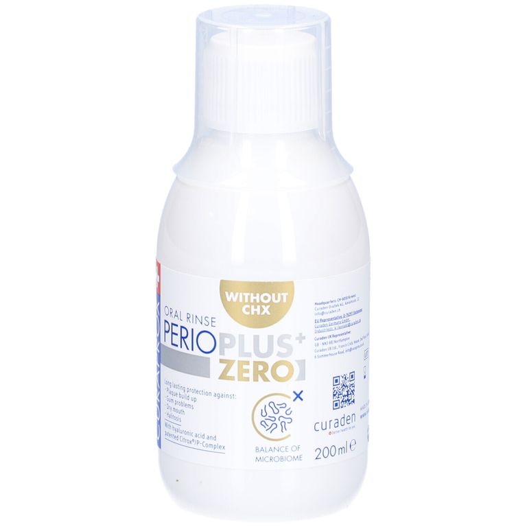 CURAPROX® Perio Plus+ Zero Mundspülung ohne CHX 200 ml - Shop Apotheke
