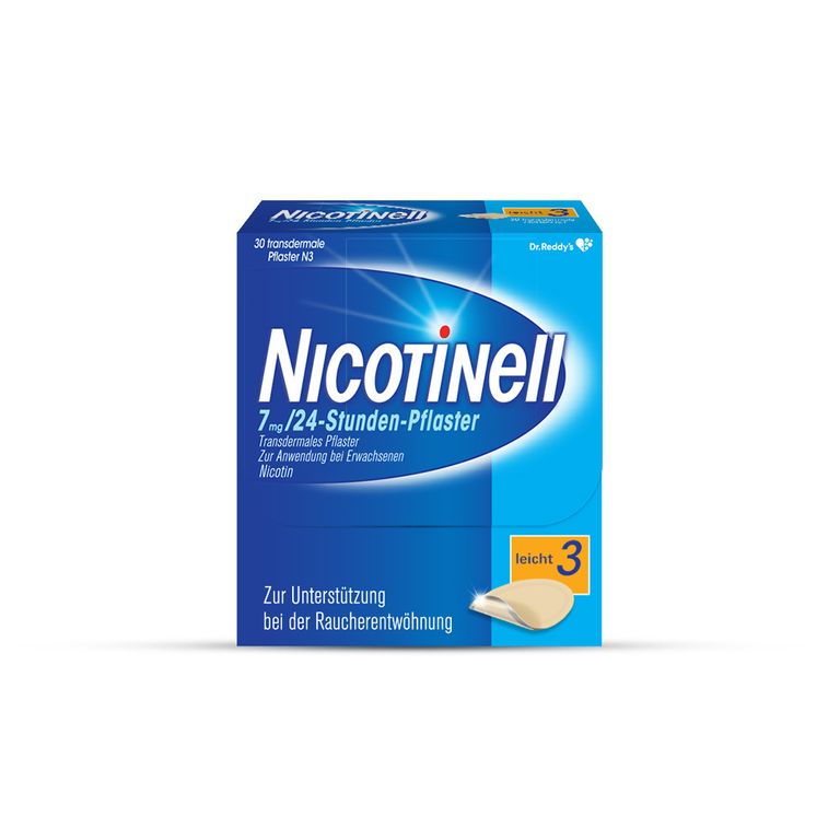 Nicotinell® 7 mg 24-Stunden-Pflaster 30 St - Shop Apotheke