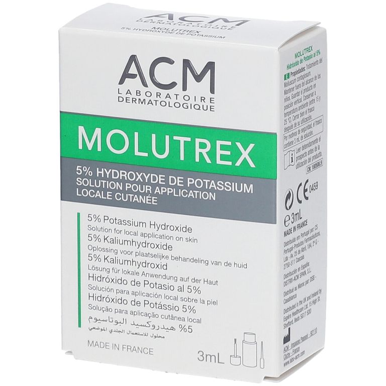 ACM Molutrex 5% Kaliumhydroxid 3 ml 3 ml - Shop Apotheke
